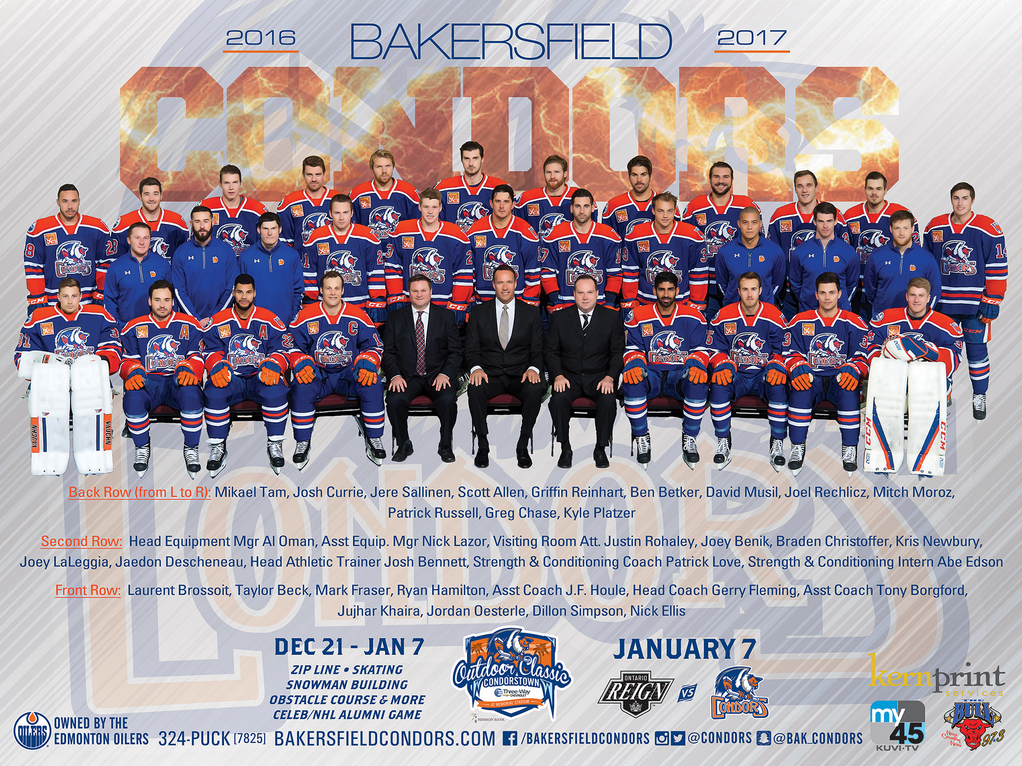 Team Photos – BakersfieldCondors.com