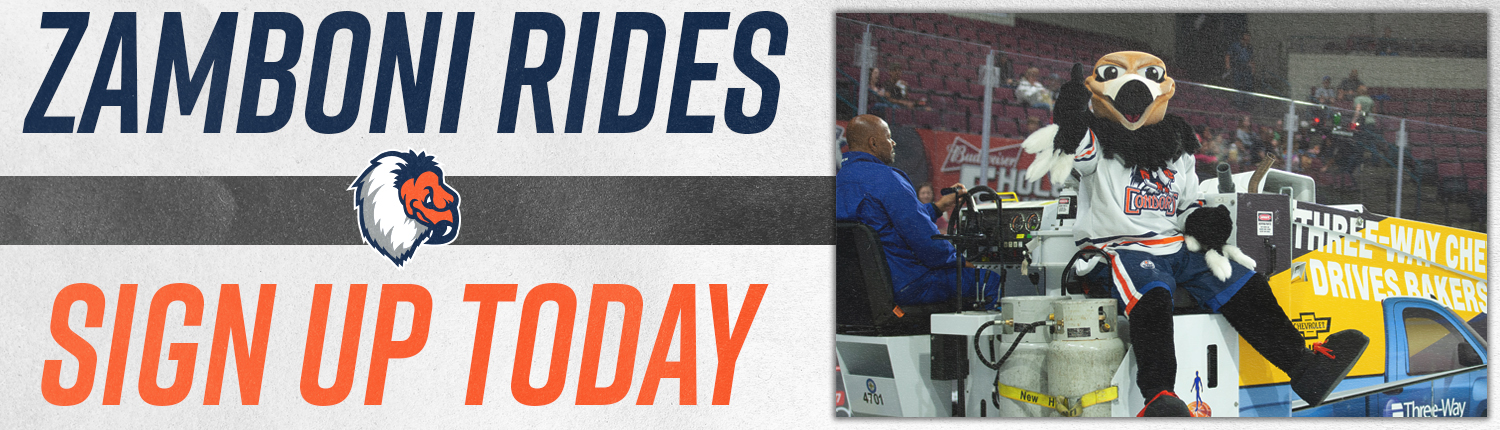 Ride the Zamboni Signup – BakersfieldCondors.com