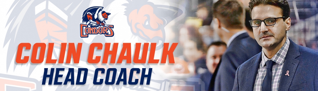 Chaulk named Condors Head Coach – BakersfieldCondors.com