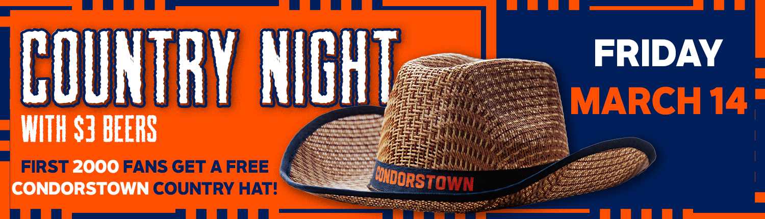 COUNTRY NIGHT FRIDAY! – BakersfieldCondors.com
