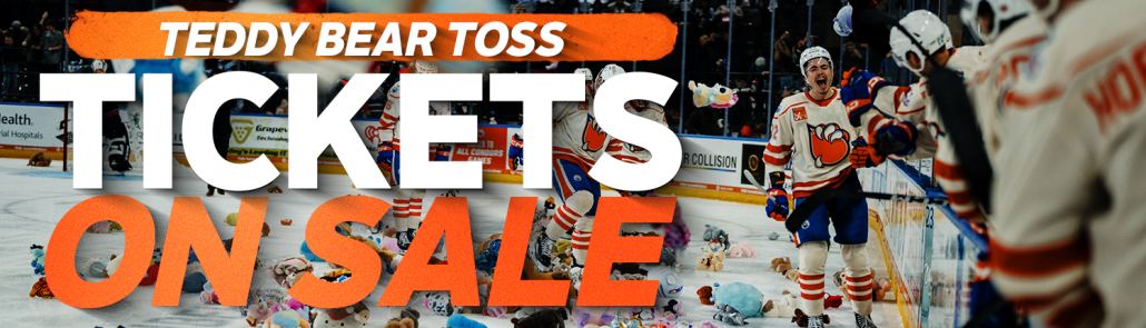 Teddy Bear Toss tickets on sale now! – BakersfieldCondors.com