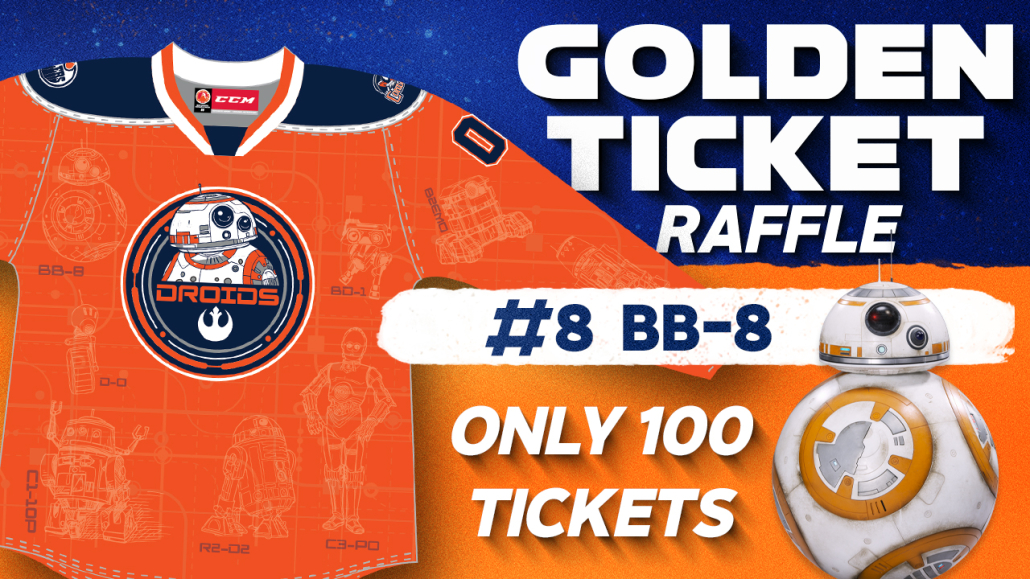 Star Wars Night Golden Ticket Raffle Open – BakersfieldCondors.com
